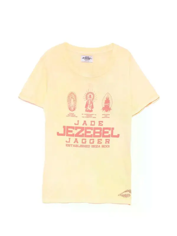 JADE JAGGER Logo-print T-shirt