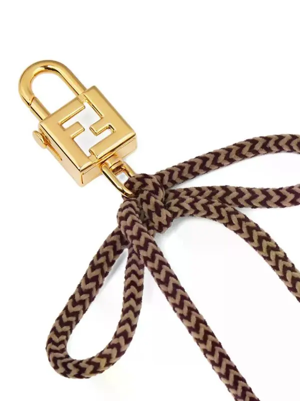 Fendi Padlock-detail Keyring
