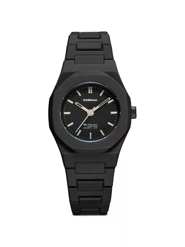 D1 MILANO Polycarbon 32mm Watch - Black