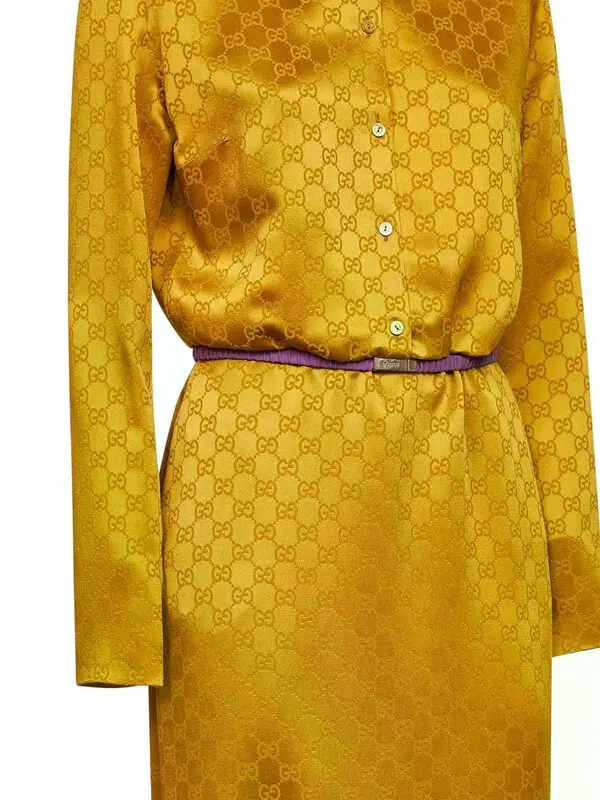 Gucci Jacquard Midi Dress