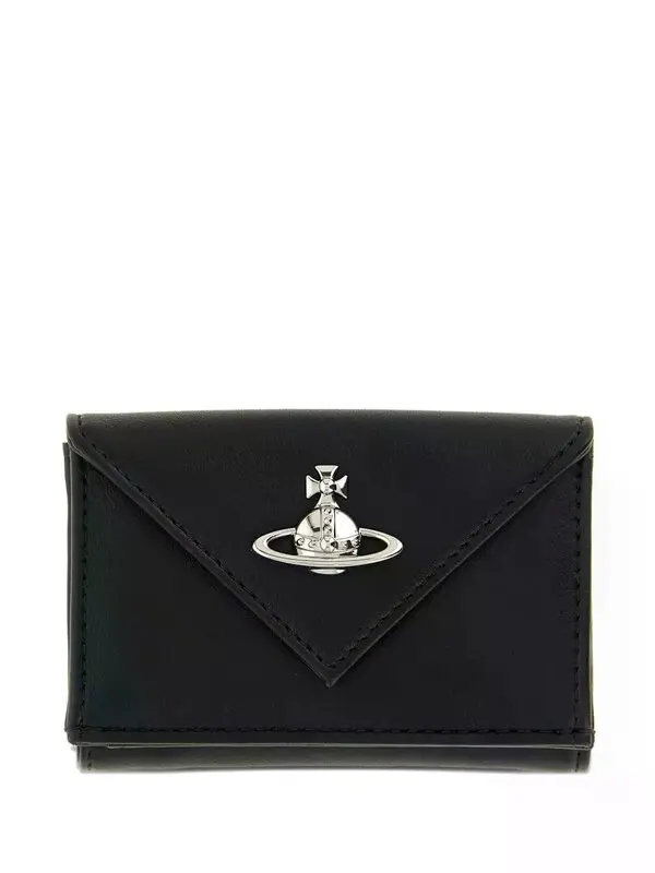 VIVIENNE WESTWOOD Orb-logo Wallet - Black