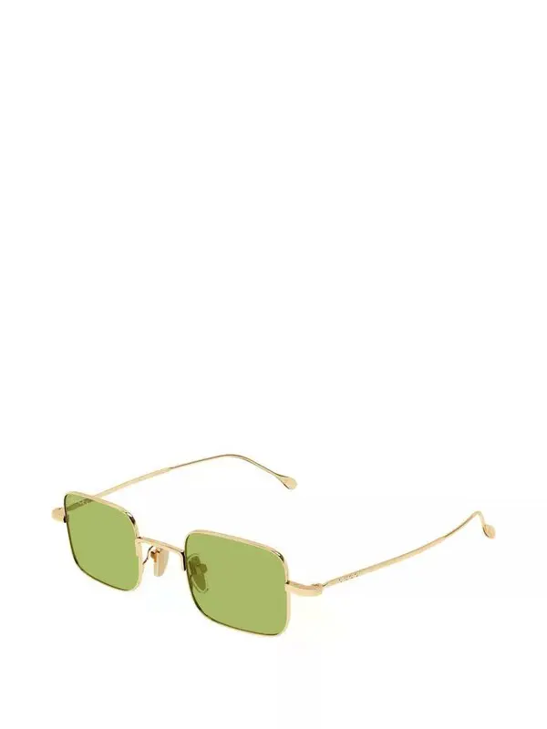 Gucci Square-frame Sunglasses - Gold