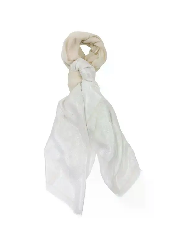 Peserico Fringed-edge Scarf - Gold