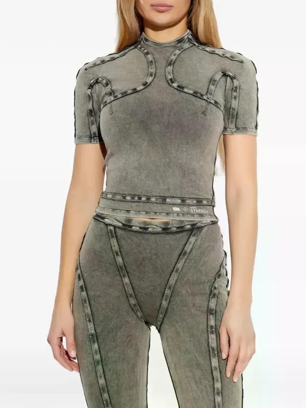 KNWLS Panelled T-shirt - Grey