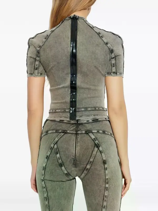 KNWLS Panelled T-shirt - Grey