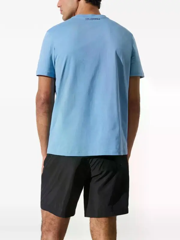 Karl Lagerfeld Logo Beach T-shirt
