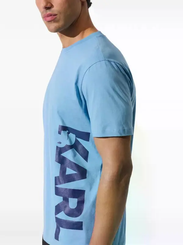 Karl Lagerfeld Logo Beach T-shirt