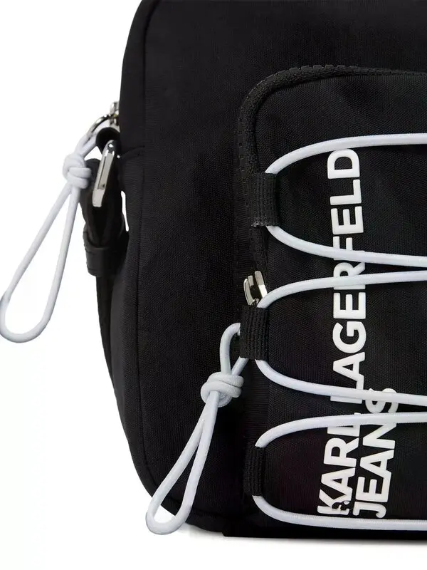 Karl Lagerfeld String Utility Shoulder Bag