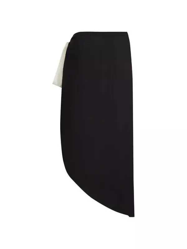 Karl Lagerfeld Sheer Bow Pareo