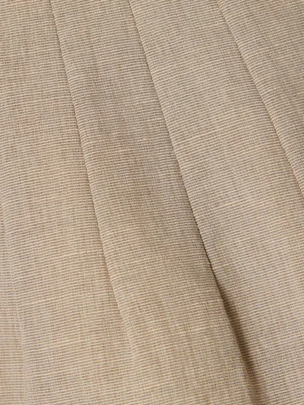 Staud Magpie Dupioni Shorts - Neutrals