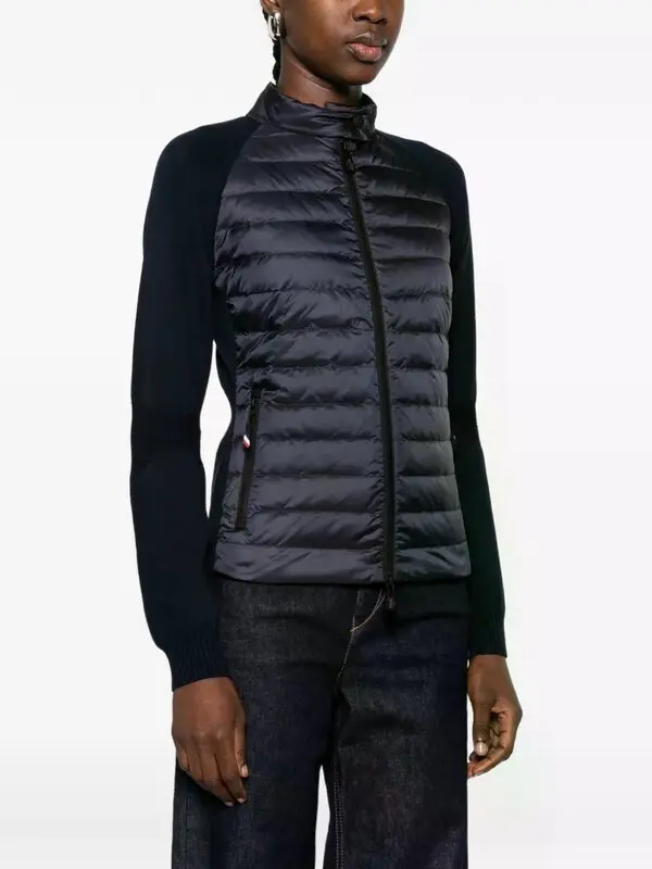 Moncler Padded Zip-up Jacket - Blue