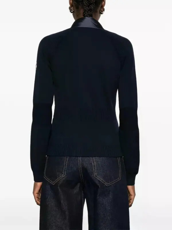 Moncler Padded Zip-up Jacket - Blue