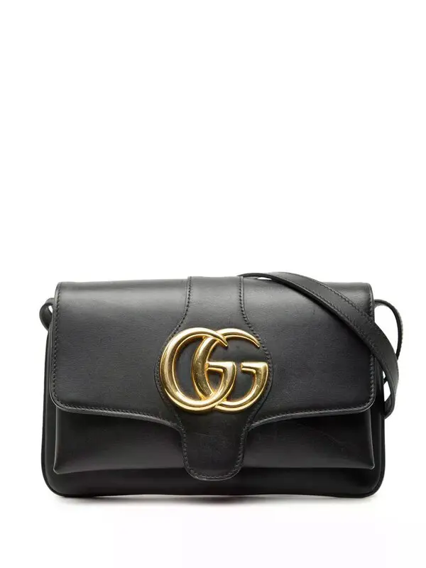 Gucci Small Leather Arli Crossbody Bag - Black