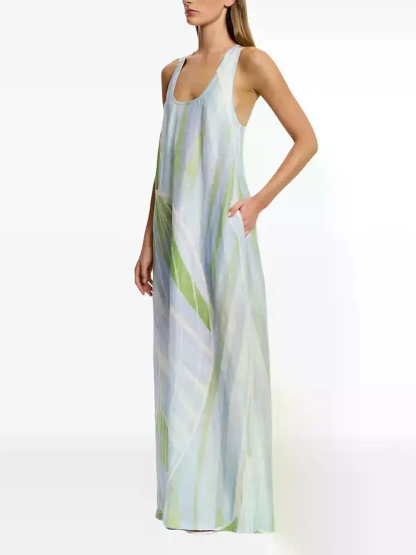 Significant Other Giorgie Criss-cross Maxi Dress - Blue