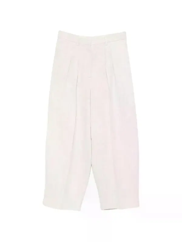 Altuzarra Pleated Trousers - Neutrals