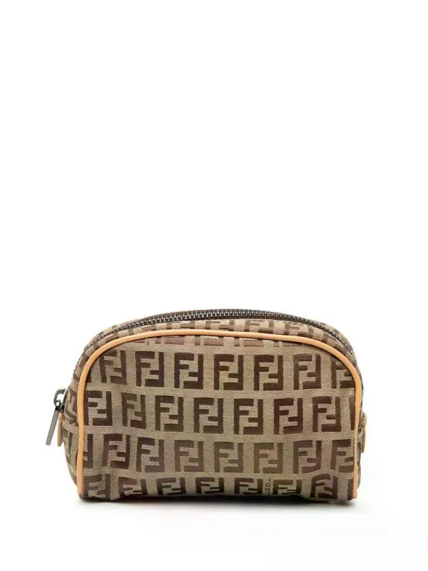 Fendi Zucchino Canvas Pouch