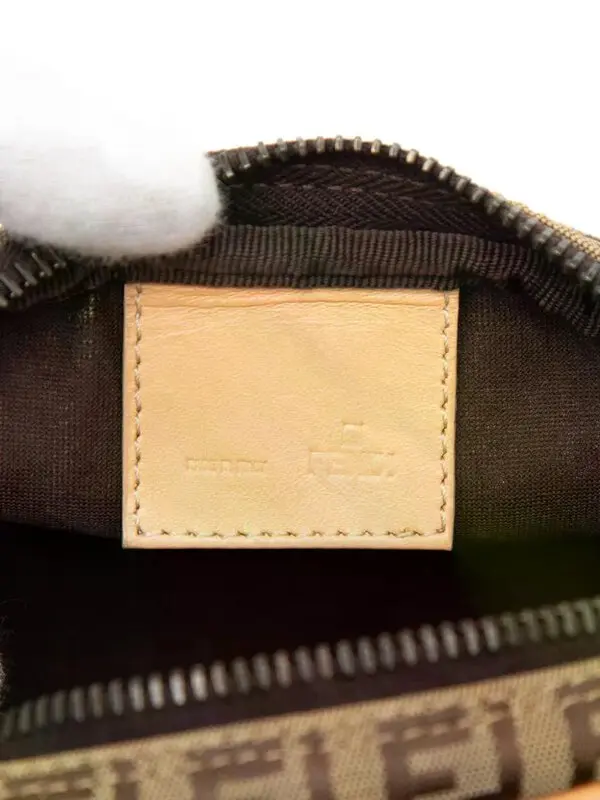 Fendi Zucchino Canvas Pouch