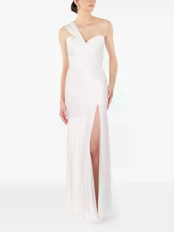 IMROSKA 19 Pleated Maxi Dress