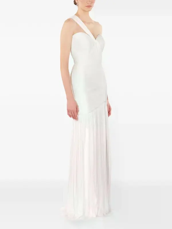 IMROSKA 19 Pleated Maxi Dress