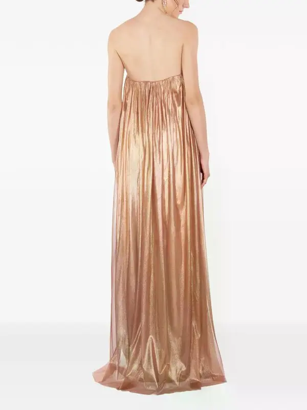 IMROSKA Gaia Strapless Maxi Dress