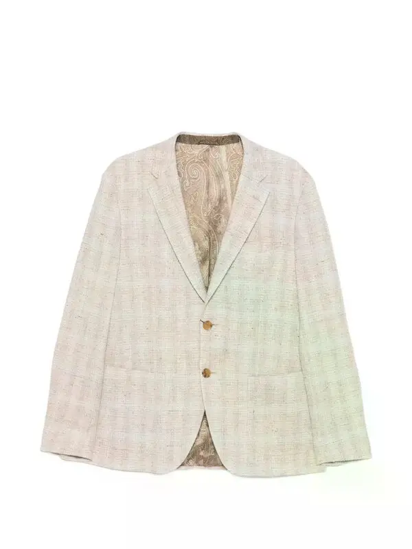 Etro Button-up Blazer - Neutrals