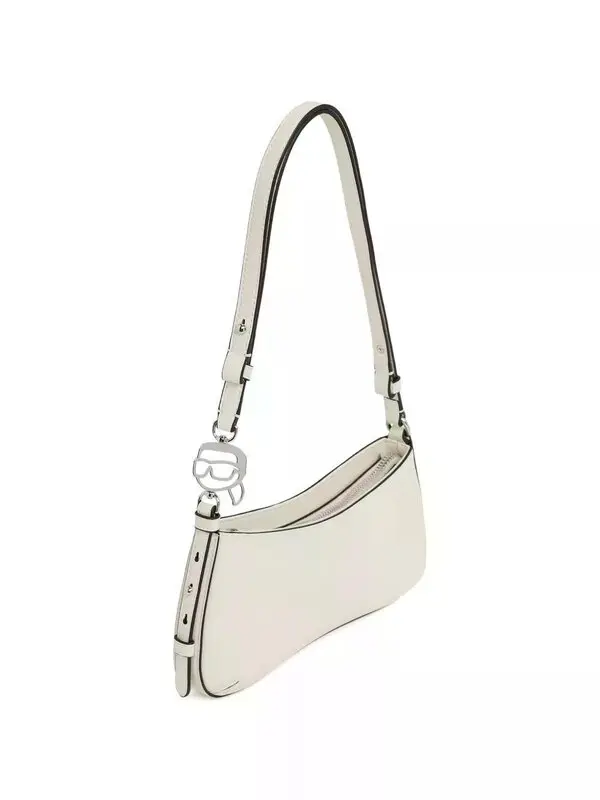 Karl Lagerfeld Mini Ikon Shoulder Bag - Neutrals