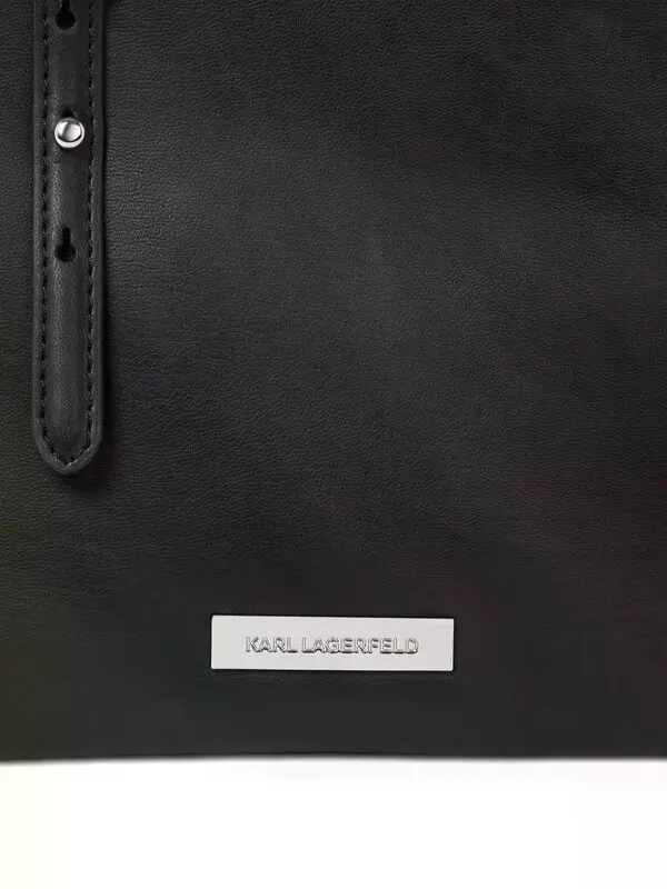 Karl Lagerfeld Logo-plaque Tote Bag