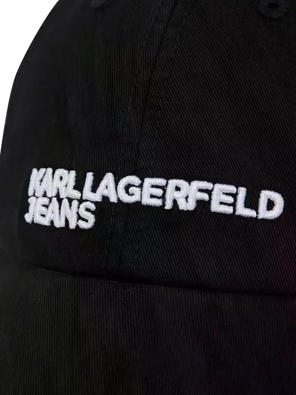 Karl Lagerfeld Logo Cap - Black