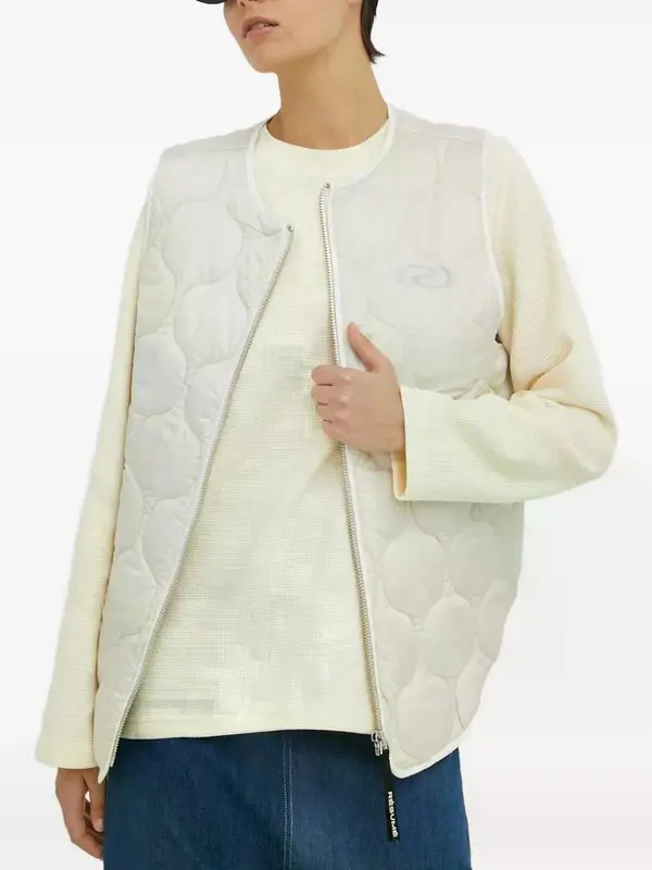 RÉSUMÉ Quilted Vest With Zip Closure