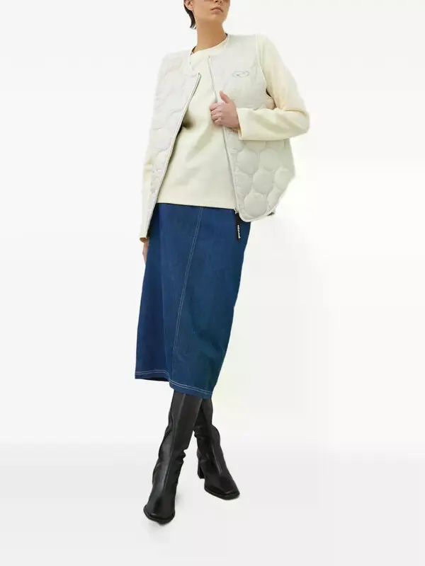 RÉSUMÉ Quilted Vest With Zip Closure