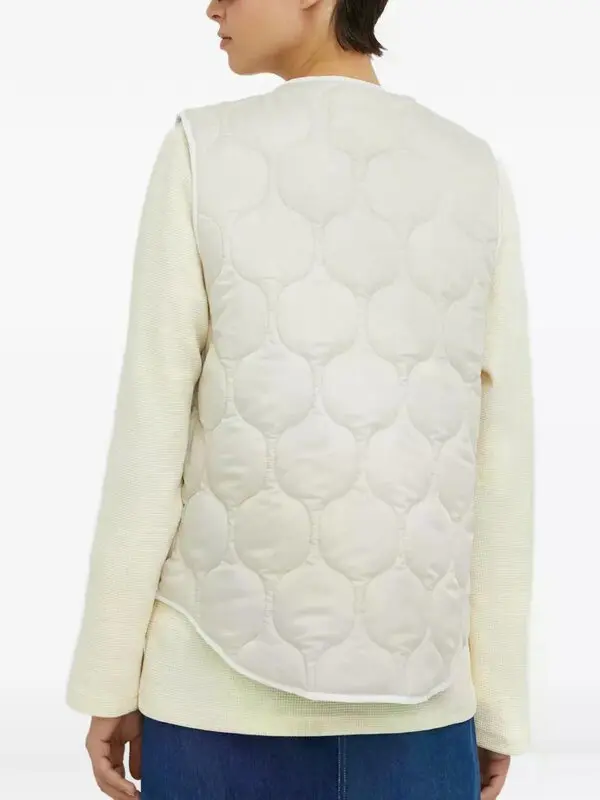 RÉSUMÉ Quilted Vest With Zip Closure