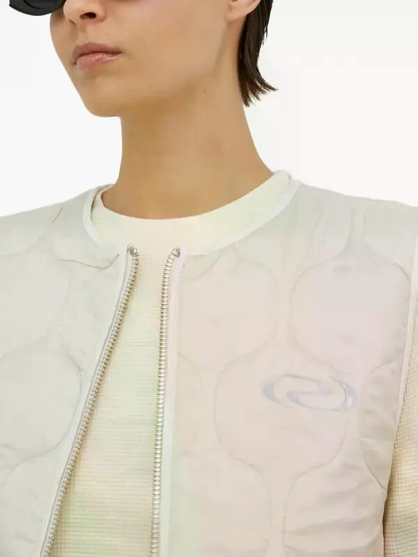 RÉSUMÉ Quilted Vest With Zip Closure