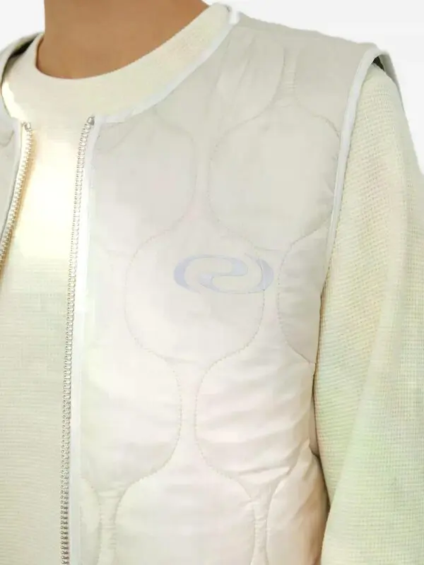 RÉSUMÉ Quilted Vest With Zip Closure