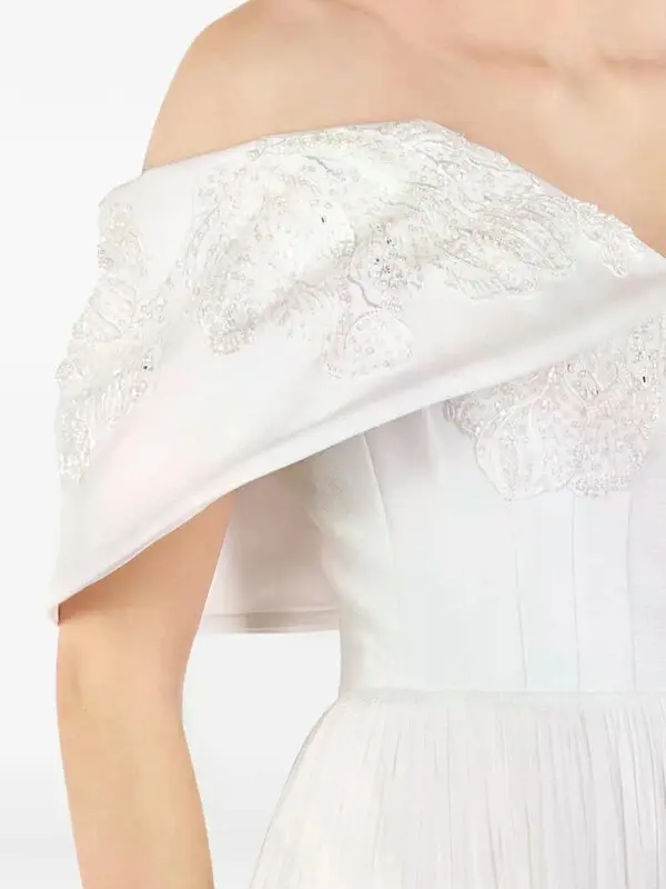 IMROSKA Embroidered Maxi Dress