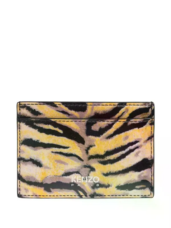 Kenzo Tiger Cardholder - Yellow