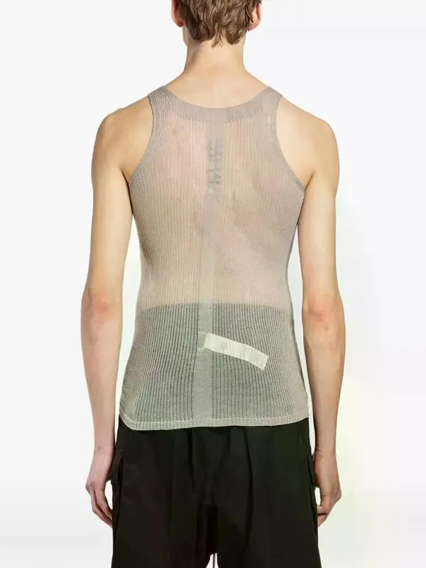 Rick Owens Knitted Tank Top - Neutrals