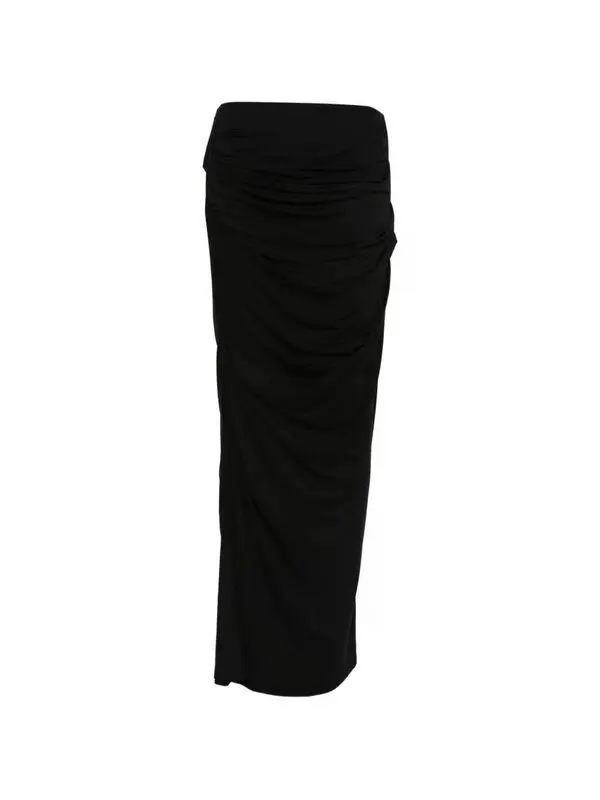 ENTIRE STUDIOS Ruched Maxi Skirt