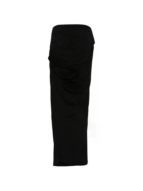 ENTIRE STUDIOS Ruched Maxi Skirt