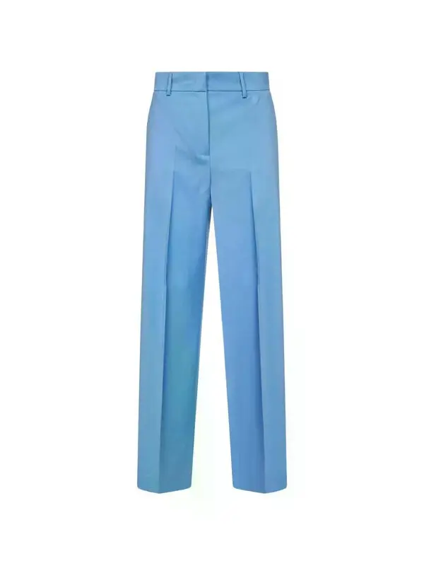 Max Mara Visivo Wool Palazzo Pants