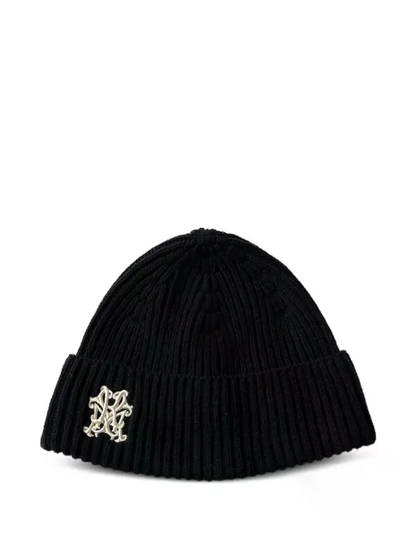 KAMIYA Kmy Ribbed Beanie - Black
