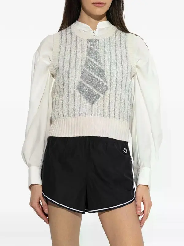 Kenzo Lurex Knitted Vest