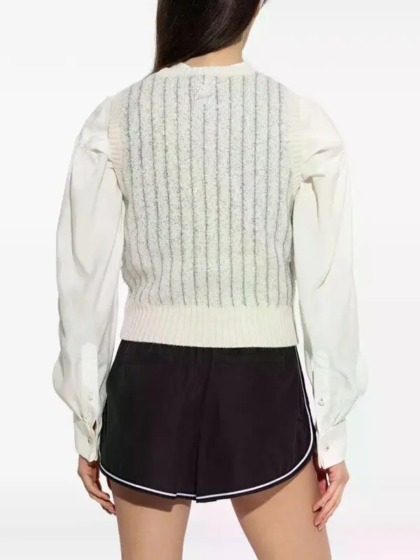 Kenzo Lurex Knitted Vest