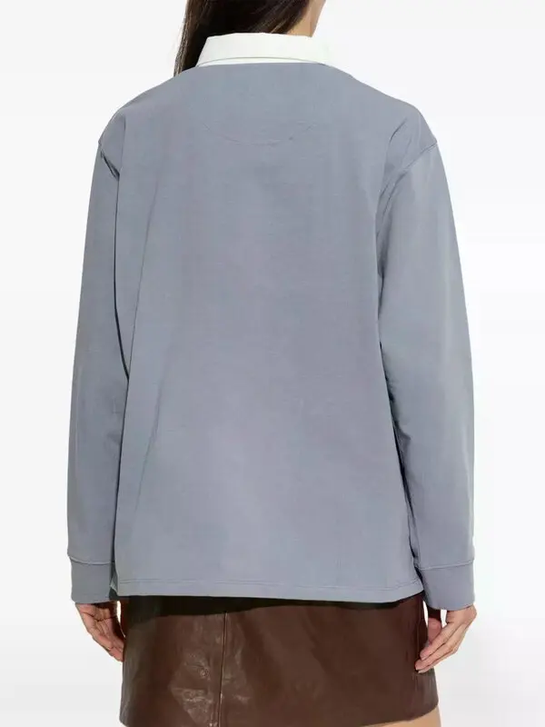 Munthe Becent Long-sleeved Polo Top