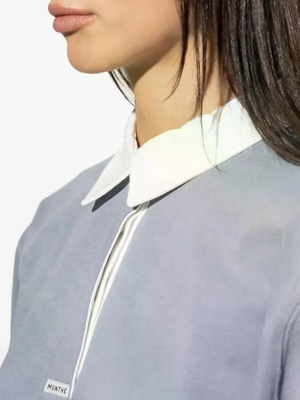 Munthe Becent Long-sleeved Polo Top