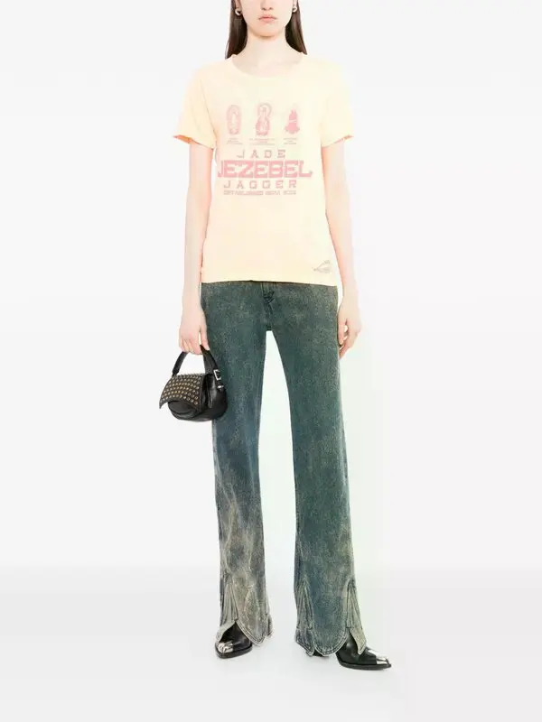 JADE JAGGER Logo-print T-shirt