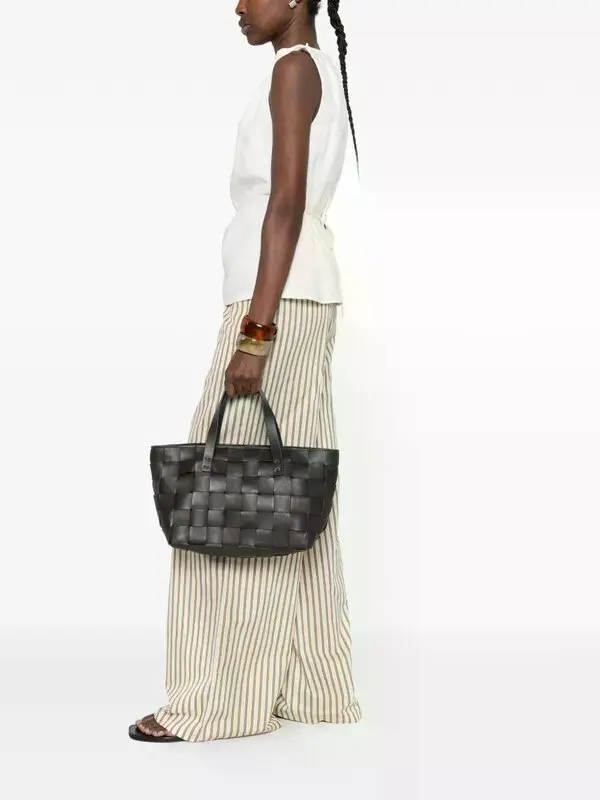 P.a.r.o.s.h Leather Tote Bag - Brown