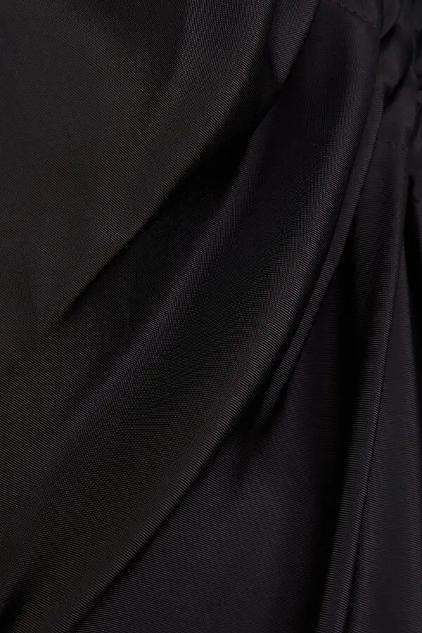BY MALENE BIRGER Chita Ruched Twill Midi Dress