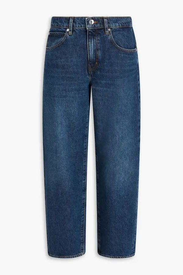 FRAME Low Slung Barrel-leg Jeans