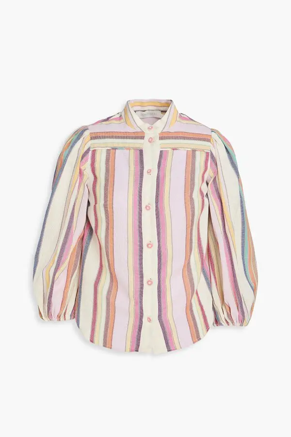 Zimmermann Striped Cotton Shirt