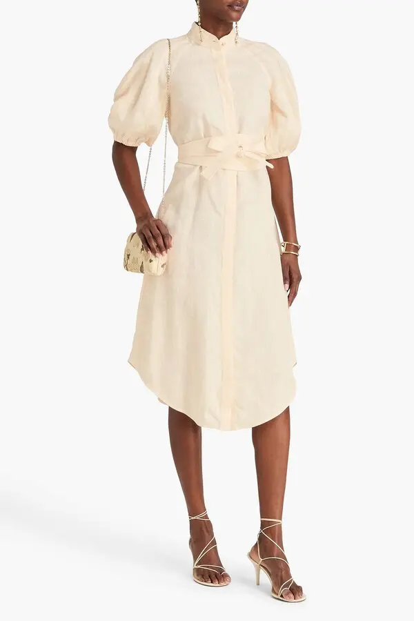 Zimmermann Linen Midi Dress